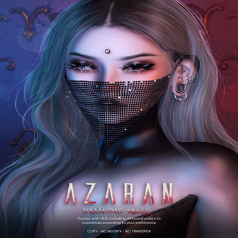 Second Life Marketplace - AZARAN - DIAMOND MASK.